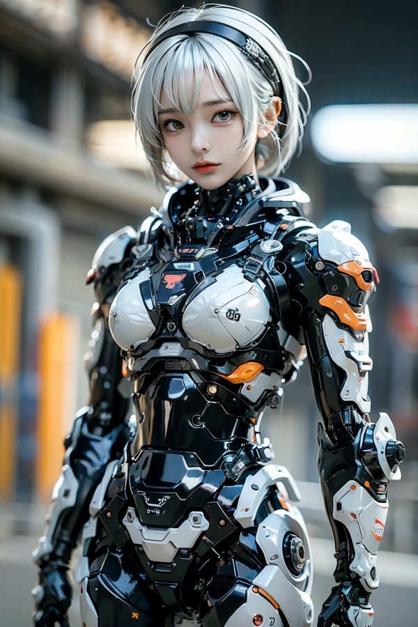Mecha girl | image created by Obake | Tensor.Art