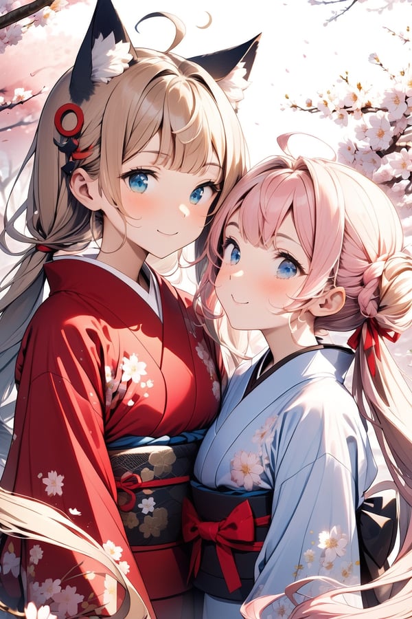 Shizuku-chan and ccqxin-chan ( | image created by Tekeli_liw3 | Tensor.Art
