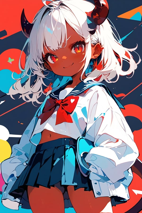 Demon-chan | image created by Tekeli_liw3 | Tensor.Art