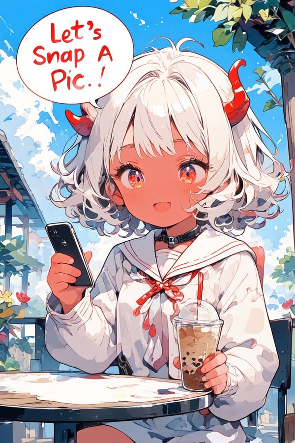 Comic: Bubble tea challenge (1 | image created by Tekeli_liw3 | Tensor.Art