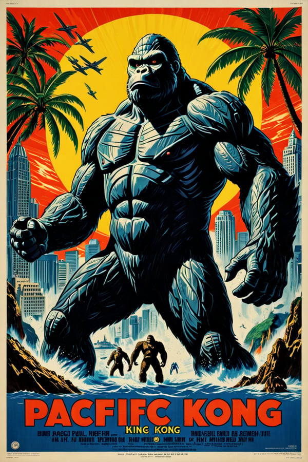 vntgpstr, pacific rim x king k | image created by El Pollo Loco ...