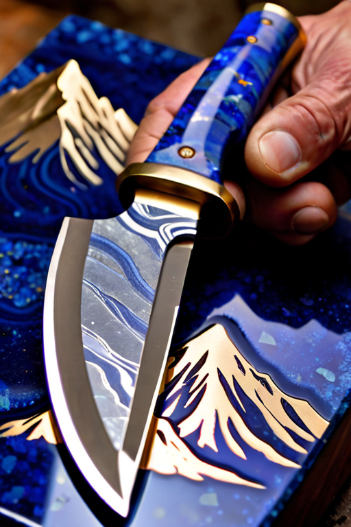 Knife project | image created by Corva Art | Tensor.Art