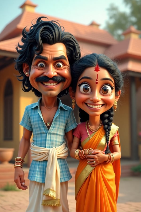 Vanakkam (Welcome/Hello) | image created by Mel4Art | Tensor.Art