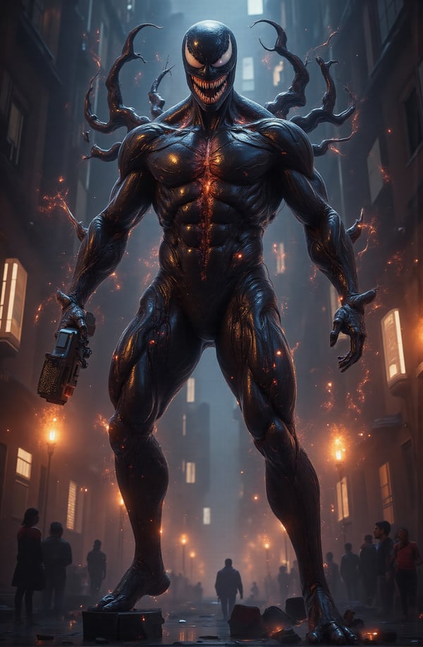 Daily theme Terminator Venom t | image created by newsans23 | Tensor.Art