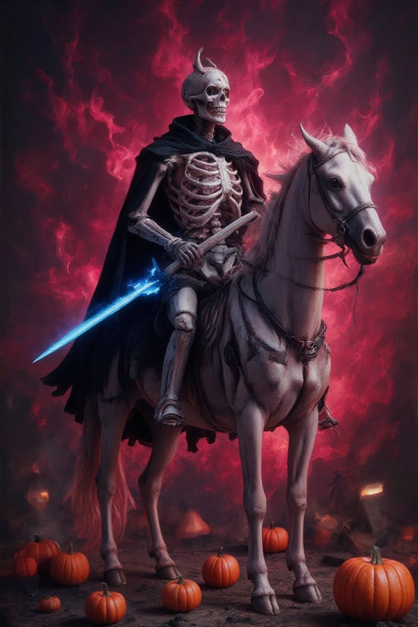 Daily theme SKELETON Halloween | image created by newsans23 | Tensor.Art