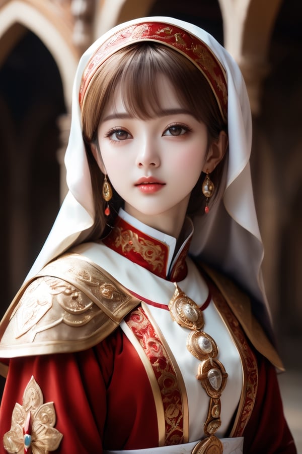 A Byzantine style female clerg | image created by Aoi | Tensor.Art