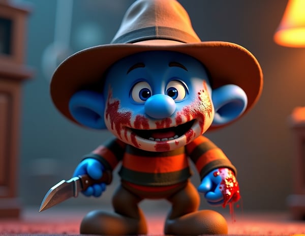 Have a Smurfy Halloween Everyo | image created by JohnnyDangerously369 ...