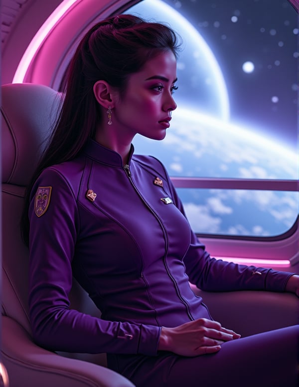 Purple Girls of Spacefleet - F | image created by JohnnyDangerously369 ...