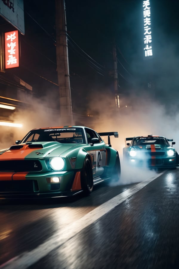 Wangan Night Run | image created by yupgiguy79 | Tensor.Art