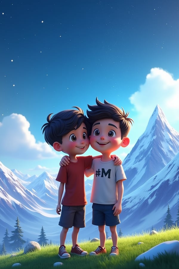 Best friends | image created by Aiphotos718 | Tensor.Art