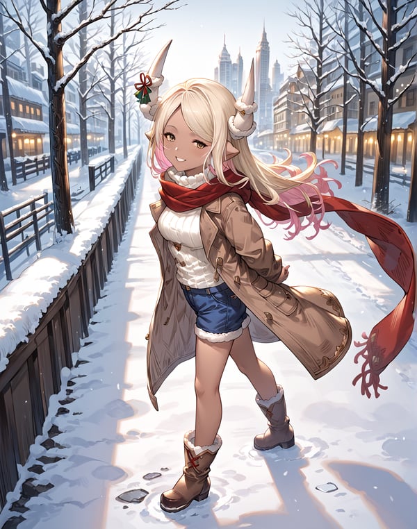 Winter date~ | image created by Anonimax | Tensor.Art