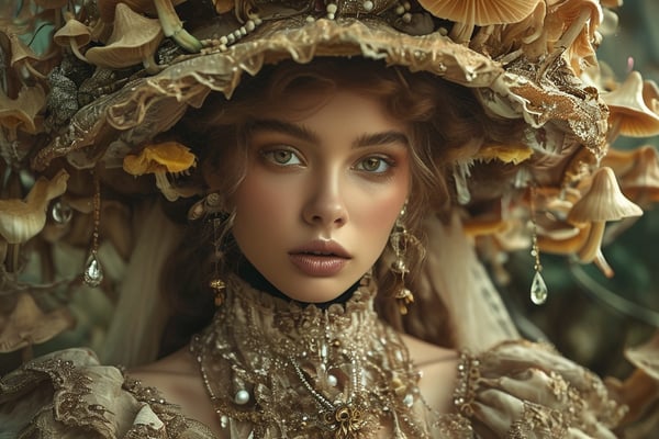 Woman Steam Punk fantasy | image created by Providence | Tensor.Art