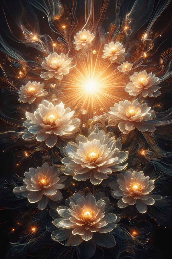 Mucha flor we | image created by Renjirox | Tensor.Art