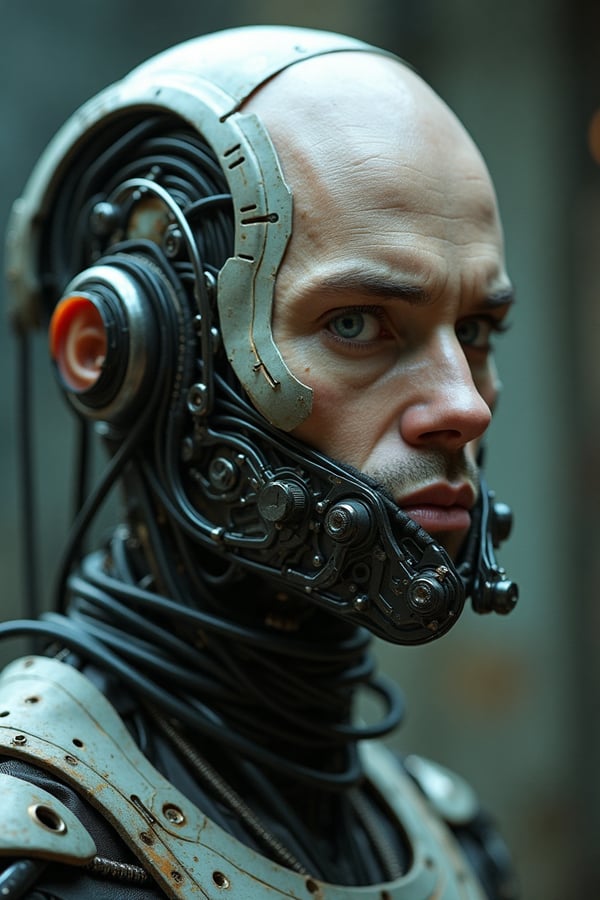 Cyborg man | image created by user_710041270638245728 | Tensor.Art