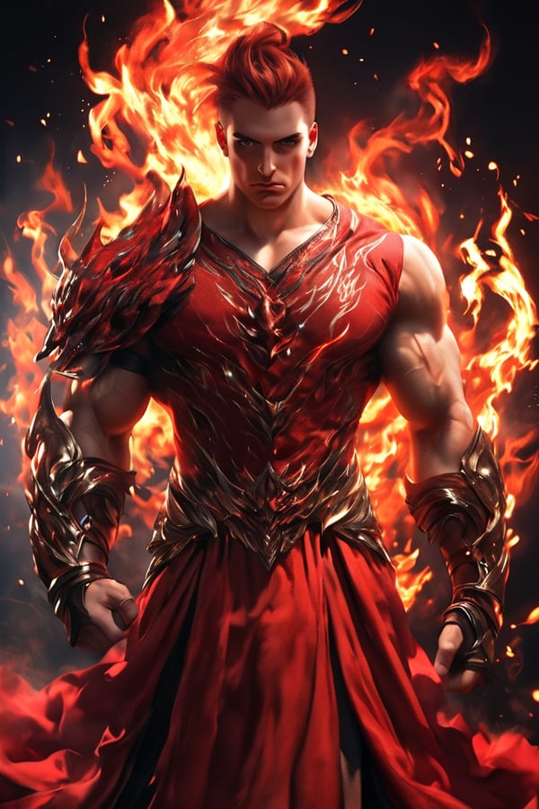 Fire Lord | image created by Dbanusa | Tensor.Art