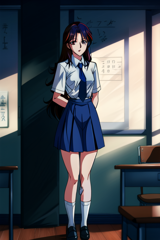 Jun Fudo from Devil Lady/Devil | image created by psicovicital | Tensor.Art