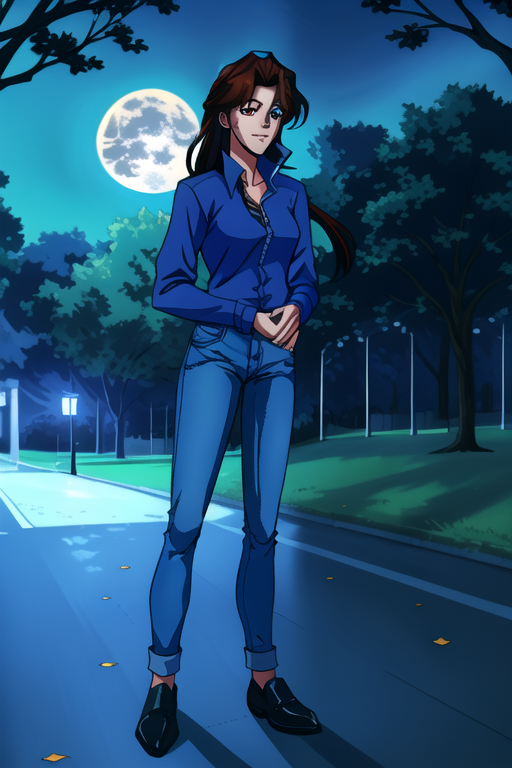 Jun Fudo from Devil Lady/Devil | image created by psicovicital | Tensor.Art
