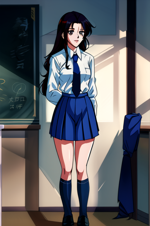 Jun Fudo from Devil Lady/Devil | image created by psicovicital | Tensor.Art