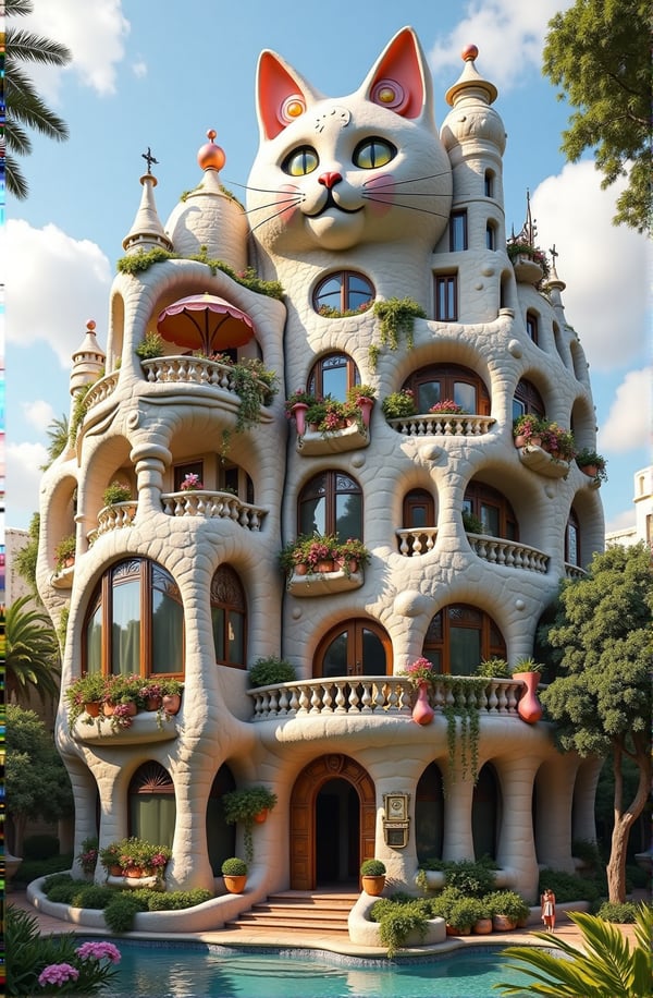 cat house | image created by user_kk5566 | Tensor.Art