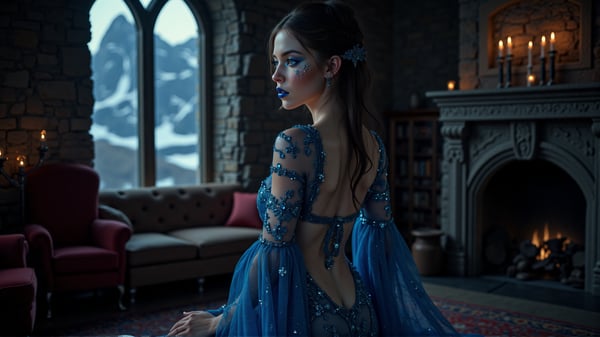 The full body of a young elven | image created by TheHarmanKardon ...