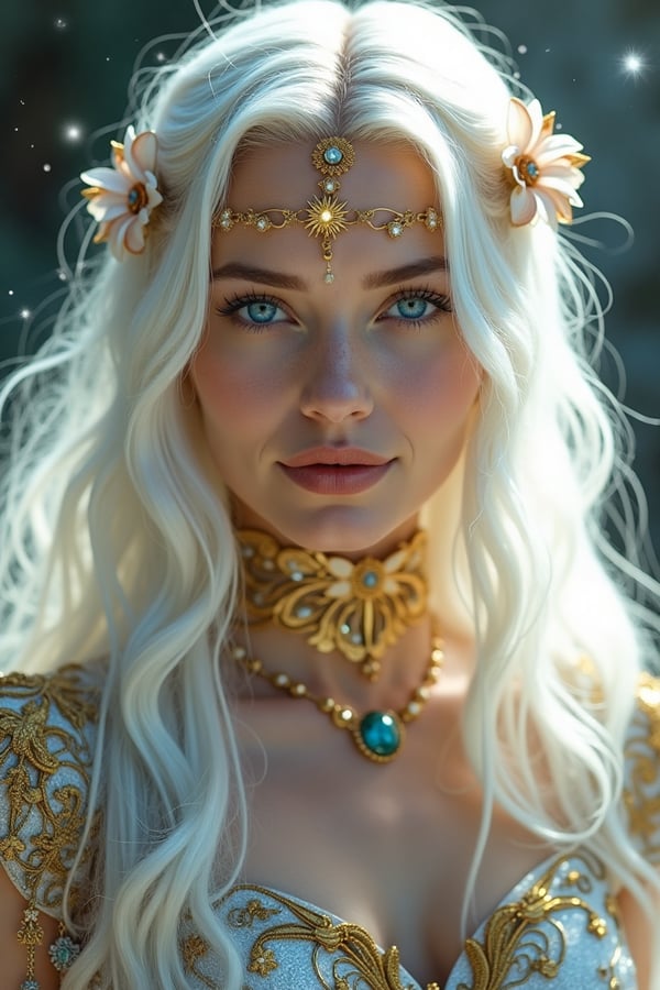 A celestial queen with etherea | image created by Gypsy-Rose NZ ...