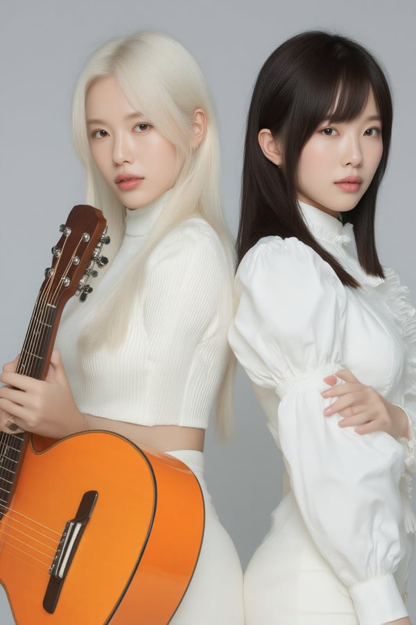 photograph. Two young Ja - Free AI Image | Tensor.Art | Tensor.Art