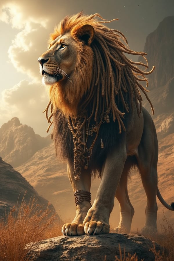 Lion Of Zion v.2 | image created by Jay Zen | Tensor.Art