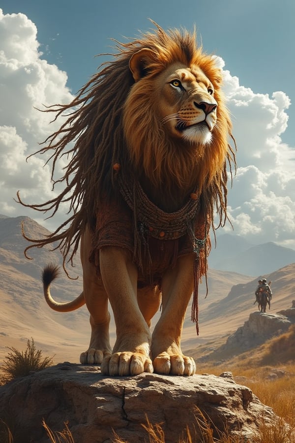 Lion Of Zion v.2 | image created by Jay Zen | Tensor.Art