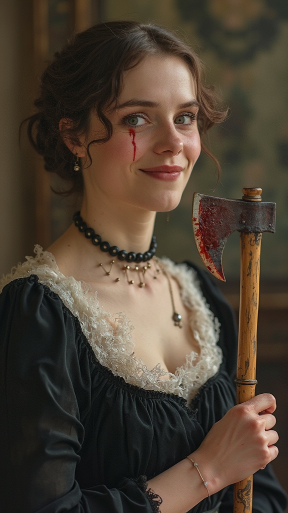 Lizzie Borden | image created by Jay Zen | Tensor.Art