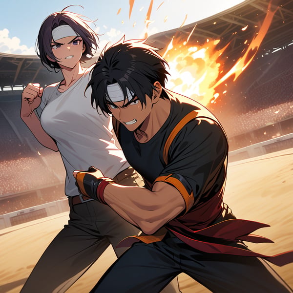 KUSANAGI and his girlfriend ar | image created by KUSANAGI | Tensor.Art