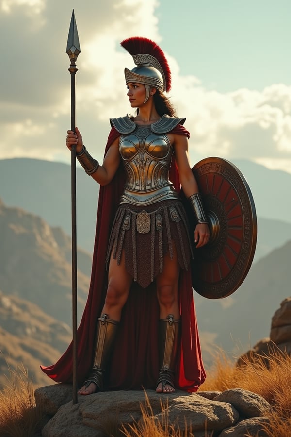 Athena | image created by wang | Tensor.Art