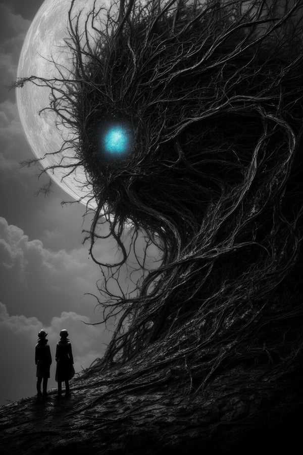 illustration, dark, shadow peo | image created by nssOssn | Tensor.Art