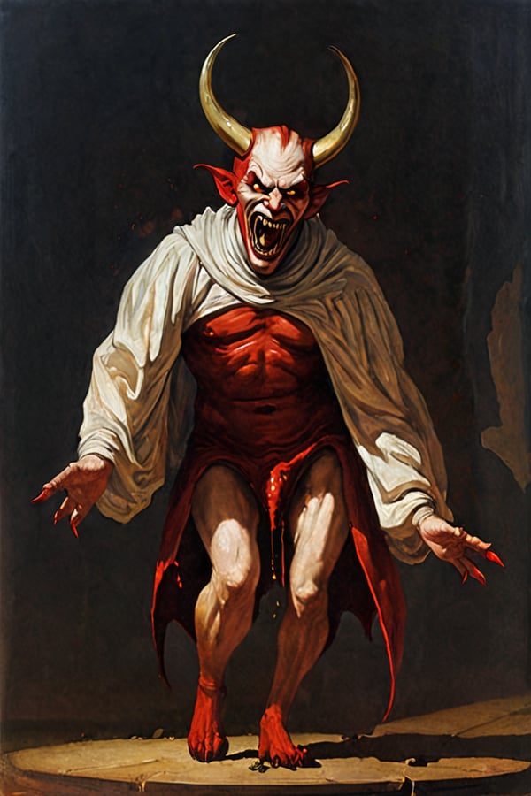 arch devil, (horror style:1.4) | image created by nssOssn | Tensor.Art