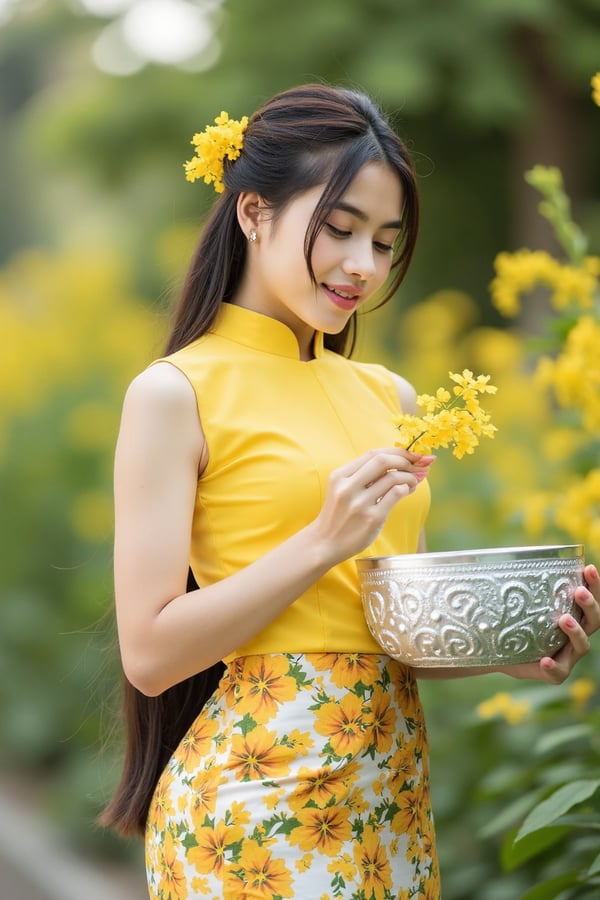 thingyan_lady | image created by SakuraSynt | Tensor.Art
