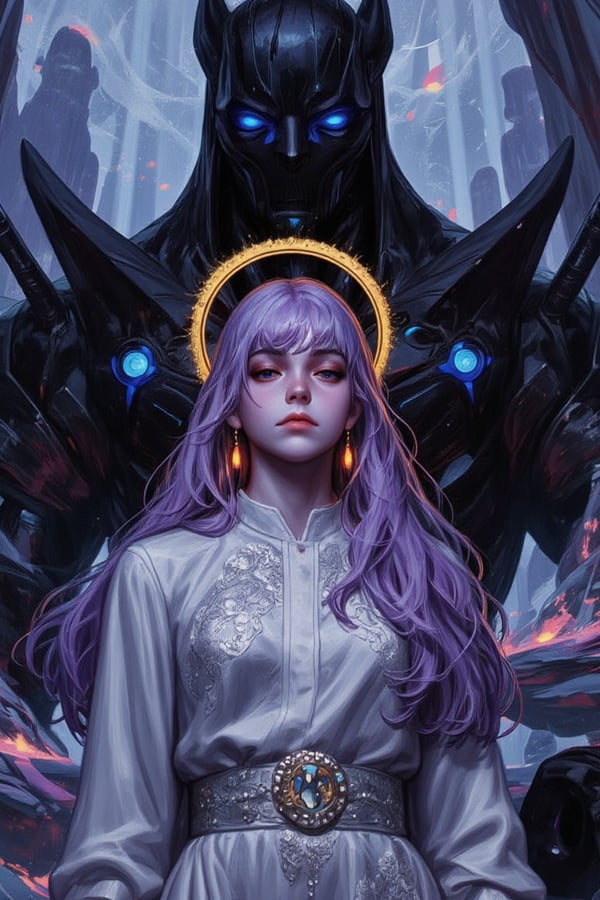 A fantasy digital painting fea | image created by user ...