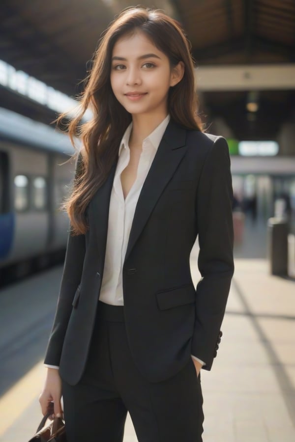Indian blazer wearing MODEL | image created by Seela | Tensor.Art