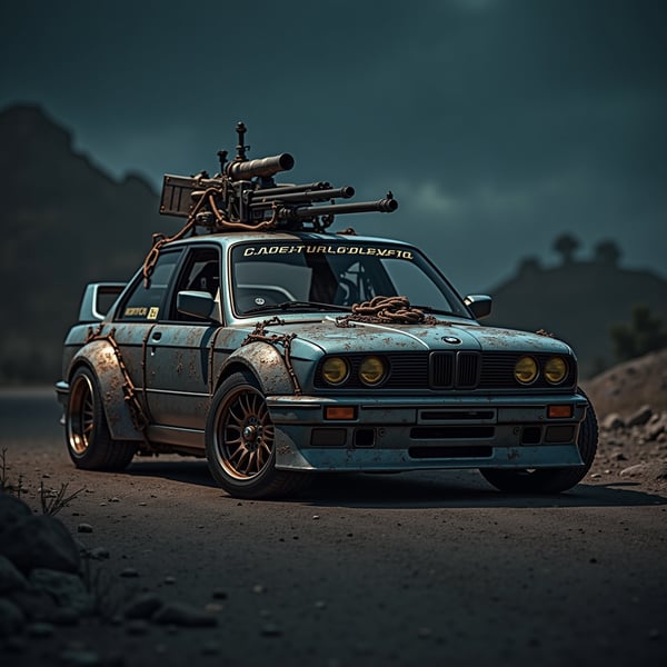 death race car | image created by 3daystogo | Tensor.Art