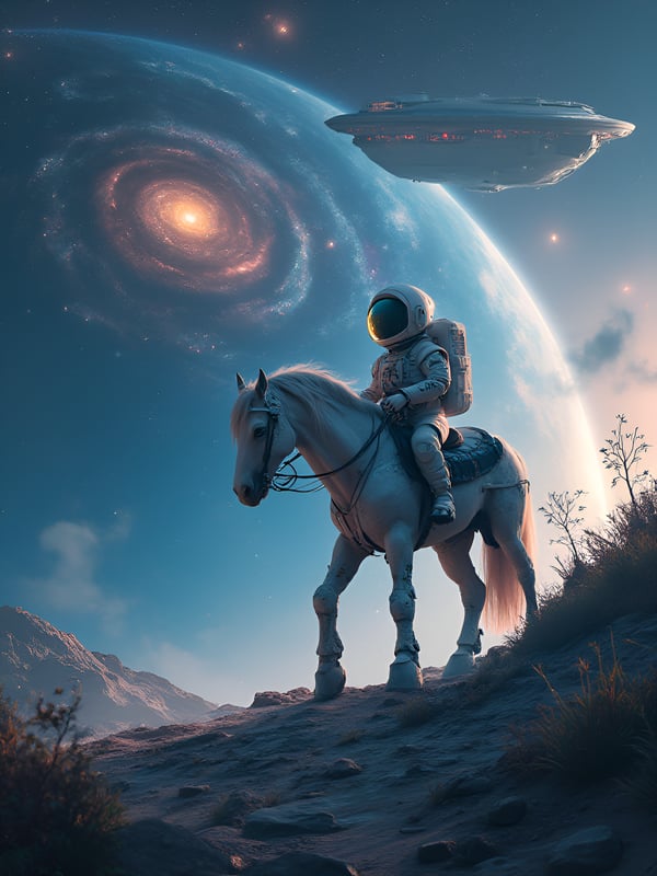 Space cowboy | image created by Star Fox | Tensor.Art