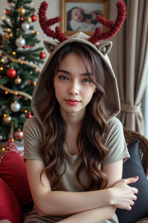 a beautiful female model, a be | image created by CM Day 5000 | Tensor.Art