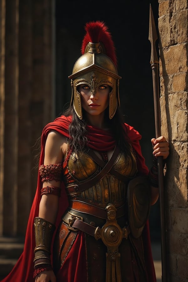 In this masterpiece, a Spartan | image created by user ...