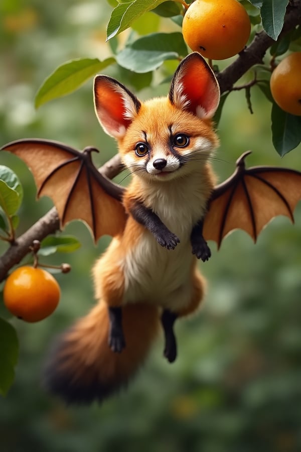 Flying Fox | image created by Anjin1970 | Tensor.Art