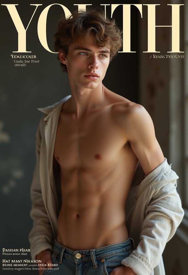 "Youth" Magazine | image created by magicker | Tensor.Art