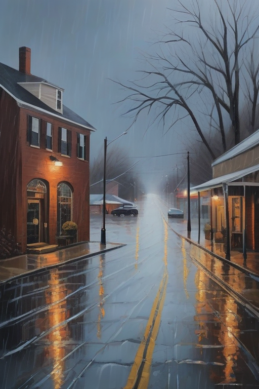 Weather: oil painting style | image created by fakecoverart | Tensor.Art