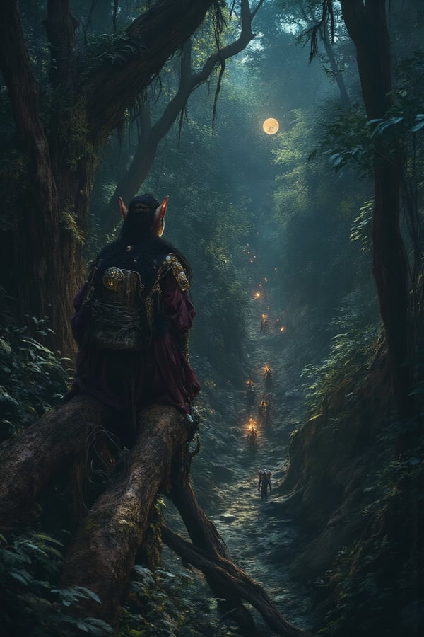 We're in a fantasy world, Elve | image created by ish | Tensor.Art