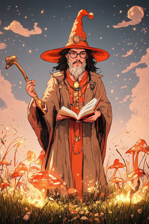 A whimsical scene unfolds in a | image created by Pavli Pranvera ...