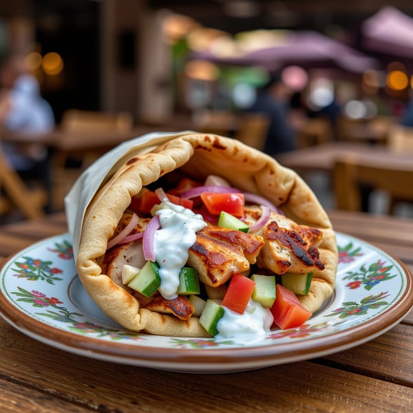 Gyros | image created by Antu2025 | Tensor.Art