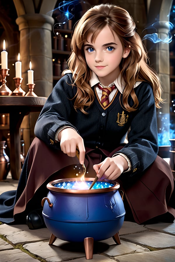 Hermione Granger (Emma Watson | image created by Irongirl | Tensor.Art