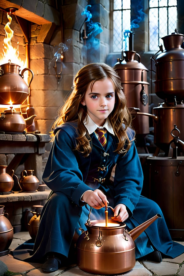 Hermione Granger (Emma Watson | image created by Irongirl | Tensor.Art