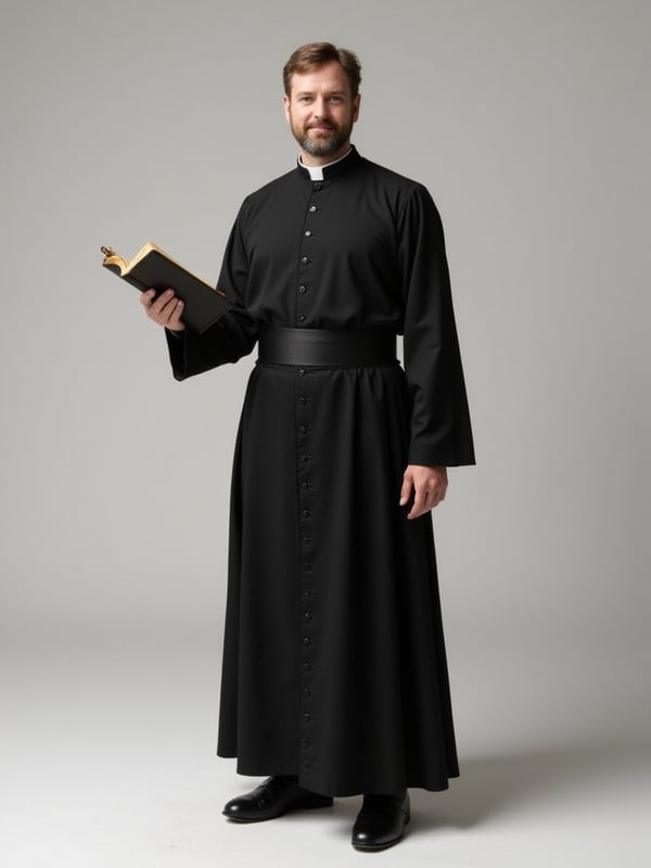 A male priest, handsome, Asian | image created by Zack AI | Tensor.Art