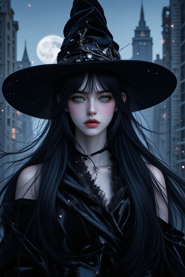 A mysterious witch stands out | image created by AI-studio | Tensor.Art
